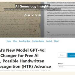FromThePage Blog - Crowdsourcing, transcription and indexing for libraries and archives